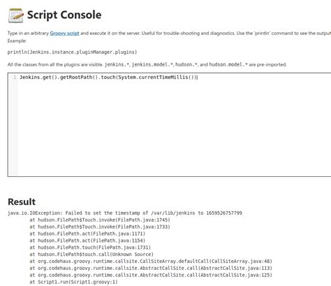 Jenkins Cloudbees Disk Usage Simple Plugin Doesn T Work On Read