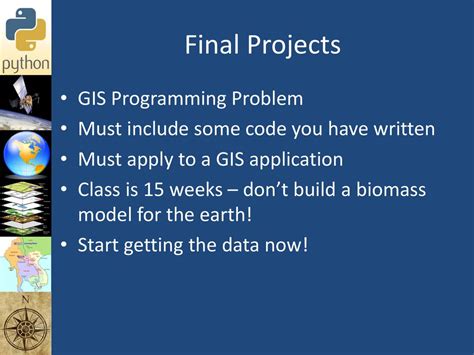 Geo 318 Introduction To Gis Programming Ppt Download