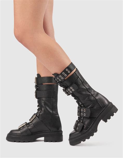 Bocanci Din Piele Neagra Zeus Moja Ro