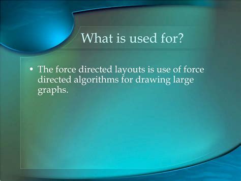 Ppt Force Directed Algorithm Powerpoint Presentation Free Download Id3688878