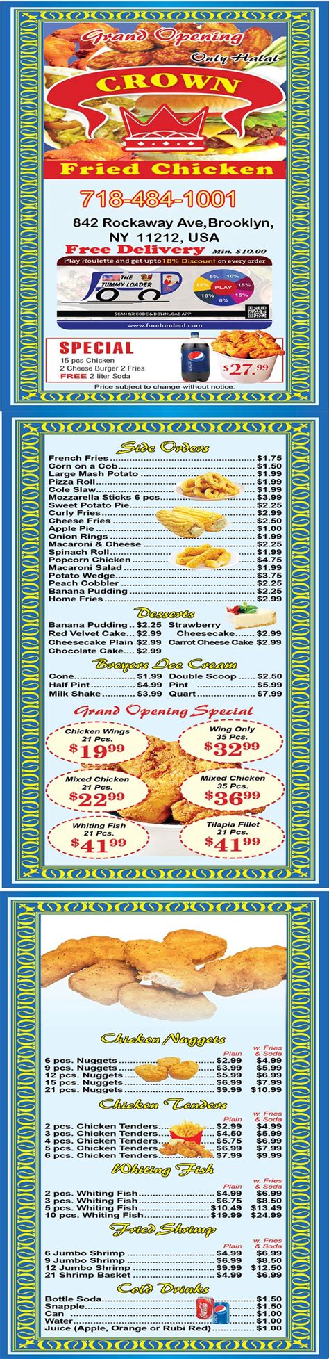 New York Fried Chicken And Pizza Near Me Georgette Guajardo