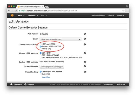 Host A Static Site On Aws Using S3 And Cloudfront David Baumgold
