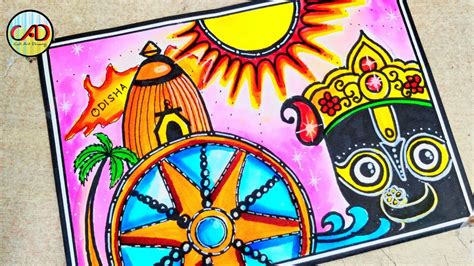 Sustha Odisha Samrudha Odisha Drawing Odisha Day Drawing ସୁସ୍ଥ