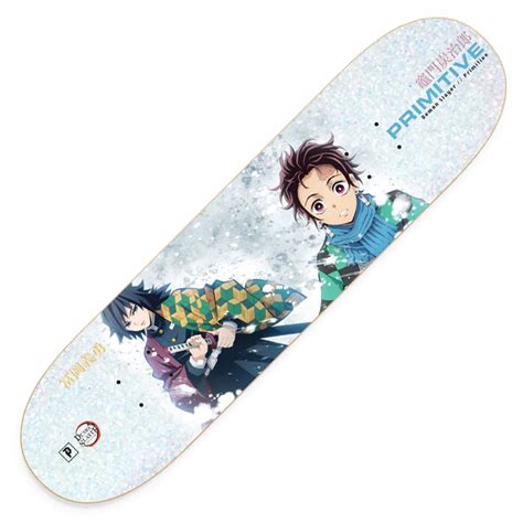 Primitive Skateboarding X Demon Slayer Team Skateboard Deck 825