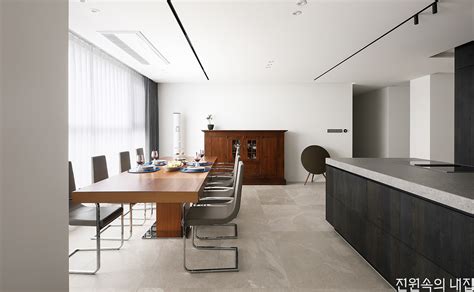 [kitchen Idea] 거실을 주방으로 편입한 대규모 키친 전원속의 내집
