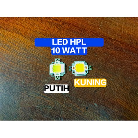 Jual High Power LED 10W HPL 10Watt COB 10 Watt Varian Warna Putih
