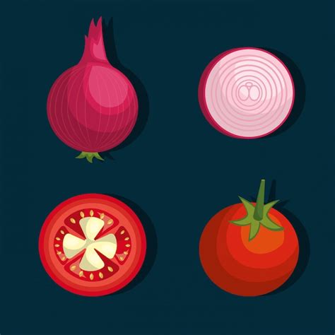 Premium Vector Organic Food Design