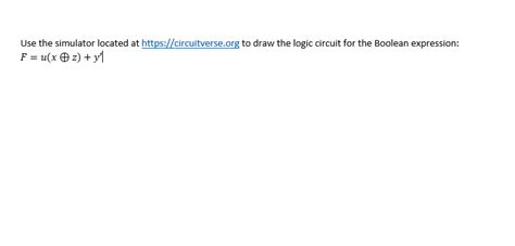 Solved Use The Simulator Located At