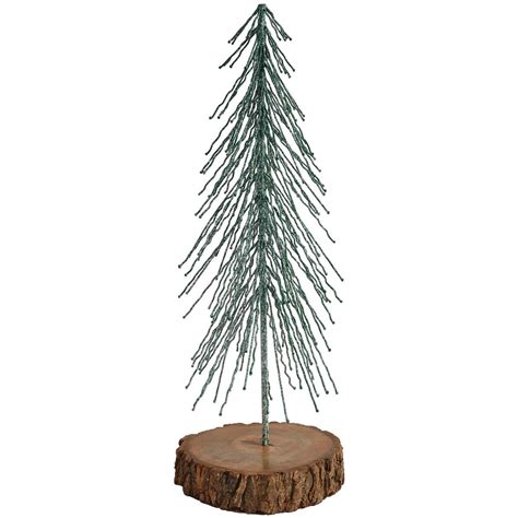 Wire Pine Tree Large Black Forest Decor