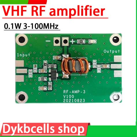 3 100MHz 0 1W VHF RF POWER Amplifier 20dB FOR Ham Radio Buffering