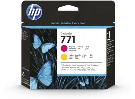 HP 771 Magenta/Yellow DesignJet Printhead - HP Store Switzerland