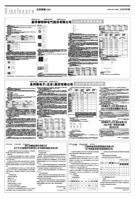 圣邦微电子（北京）股份有限公司2022年年度报告摘要上海证券报