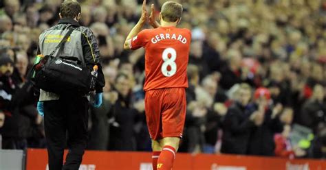 Liverpool Fc Steven Gerrard Out For Up Six Weeks With Hamstring Injury
