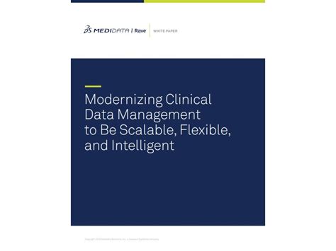 Modernizing Clinical Data Management To Be Scalable Flexible And