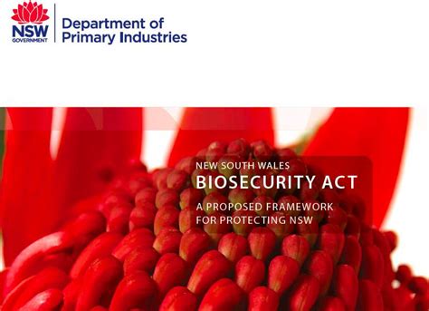 New Nsw Biosecurity Framework Invasive Species Council