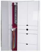 Amazon Com Rev A Shelf Inc CWTBR 14W 1 14 Top Mount Wood Belt Butler White Home Kitchen