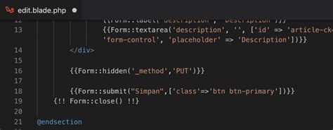 Laravel Crud Update And Delete Belajar Laravel 14 Informatika Universitas Ciputra