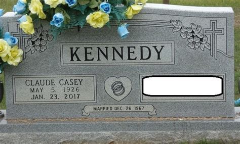 Claude Casey Kennedy 1926 2017 Find A Grave Memorial