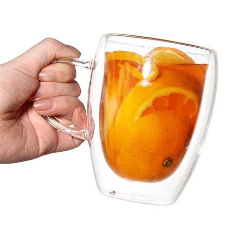 Factory Wholesale High Borosilicate Double Wall Glass Bottle China
