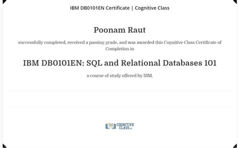 poonam raut on linkedin sql ibm dataanalytics database data