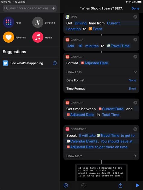 Removing Date From Spoken Shortcut Rshortcuts