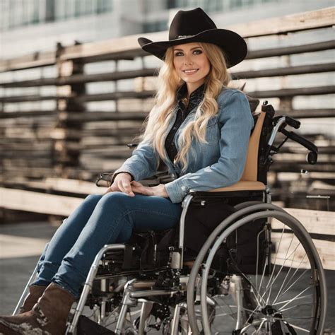Wc Ai Very Pretty Quadriplegic Cowgirl By Old Hous On Deviantart