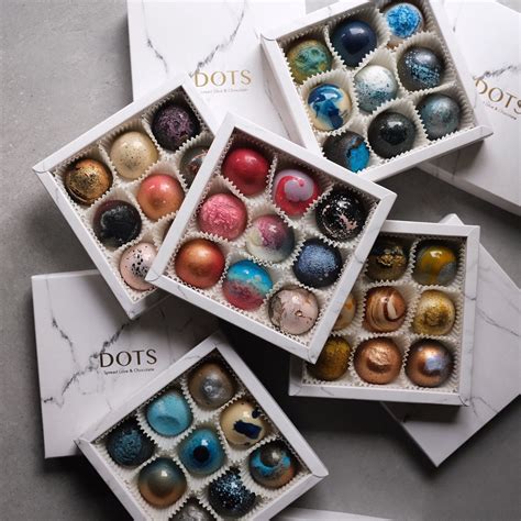 Assorted Colorful Chocolate Boxes