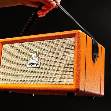Review Orange Box Bluetooth Speaker Wired