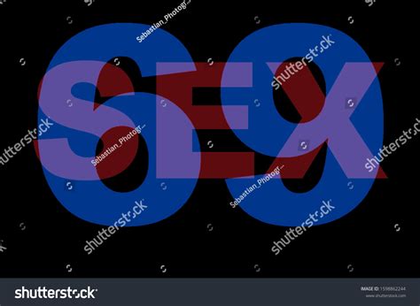 Number Sex On Black Background Stock Illustration Shutterstock