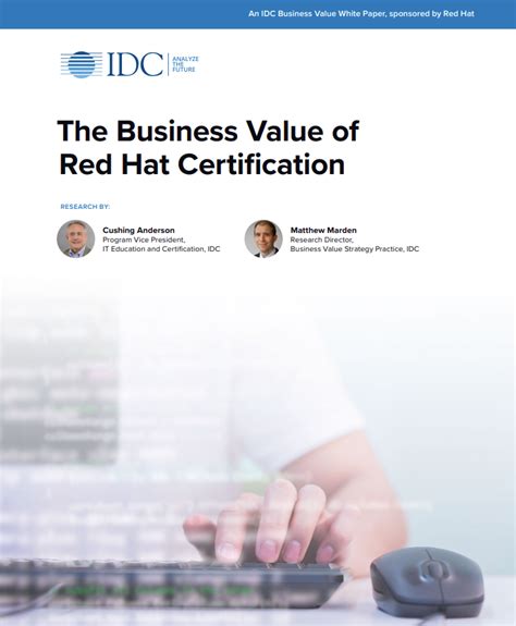 The Business Value Of Red Hat Certification
