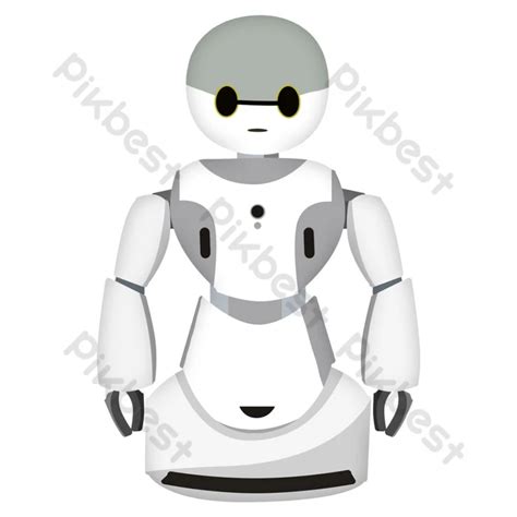 손으로 그린 만화 로봇 Png 요소 일러스트 Png Psd 무료 다운로드 Pikbest