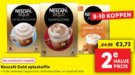 Nescafe Oploskoffie Folder Aanbieding Bij Lidl Details