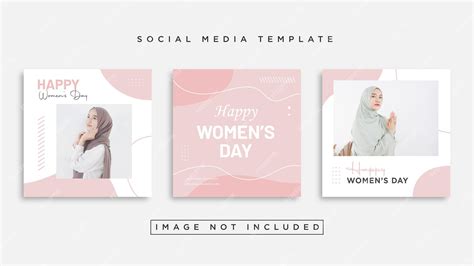 Premium Vector International Womens Day Social Media Post Template
