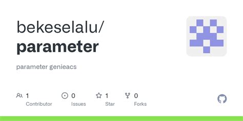 Github Bekeselaluparameter Parameter Genieacs