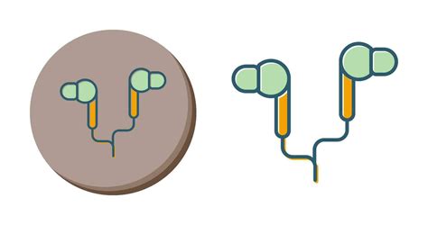 Earphone Vector Icon 28740300 Vector Art At Vecteezy