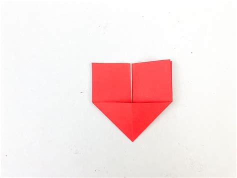 How To Make An Easy Origami Heart Bookmark For Valentines Day