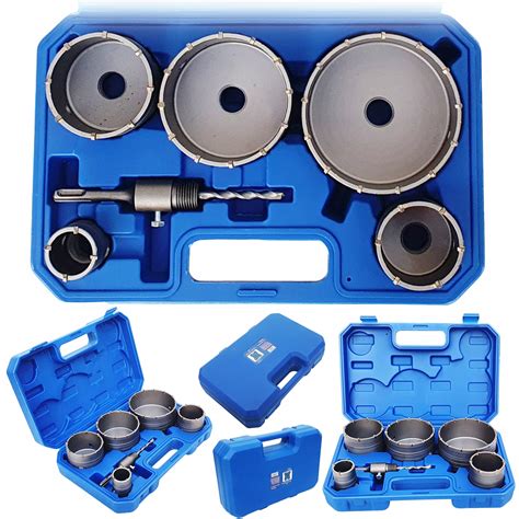 OTWORNICE DO BETONU MURU KORONKI FREZ SDS 7szt FTHS07PC Cena