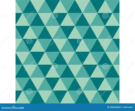 Background Pattern Pixel Triangle Wallpaper Seamless Stock Vector