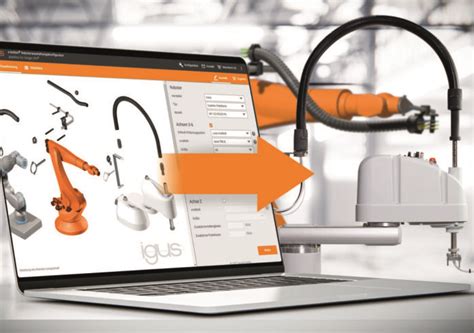 Lựa Chọn Máng Cáp Có Chuyển động 3d Cho Robot Thật Dễ Dàng Với Công Cụ