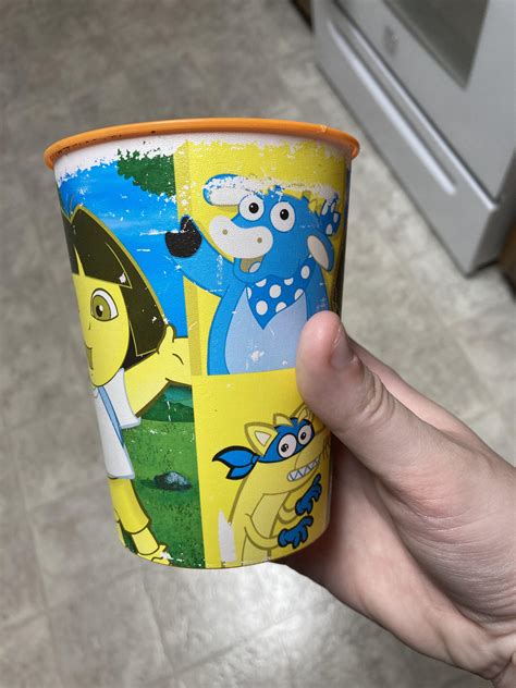 I See Were Posting Our Dora Cups Remembered We Still Have One From My