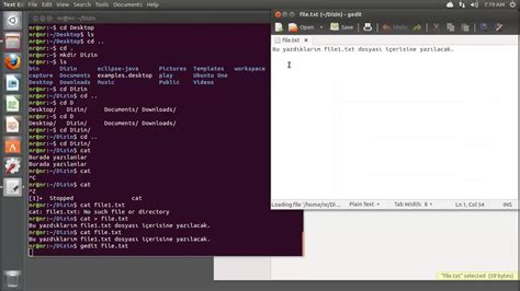 Temel Linux Komutlari Genel Terminal Kullanımı YouTube