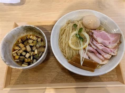 『特製昆布水つけ麺 醤油』menya Hitenzakaのレビュー ラーメンデータベース