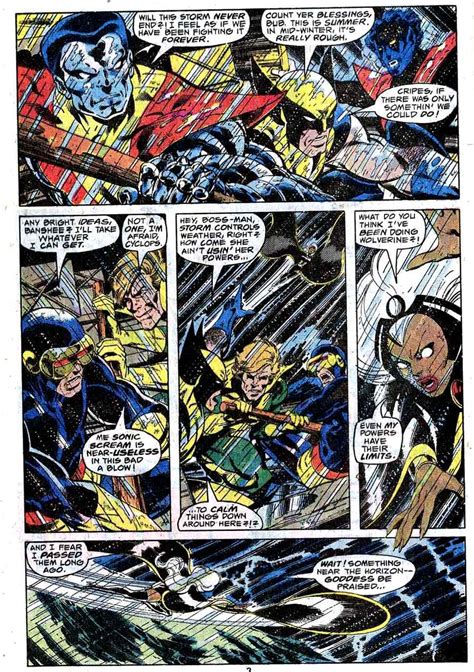 X Men 117 John Byrne Art Pencil Ink