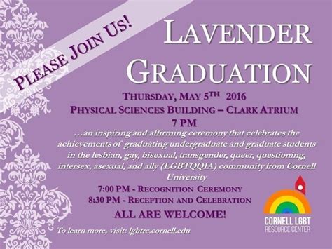 Lavender Graduation 2016
