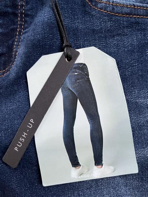 Джинси Mango Skinny Push Up темно сині р 34 нові — ціна 800 грн у каталозі Джинси Купити жіночі