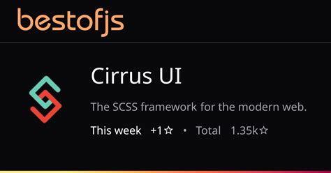 Best Of JS Cirrus UI