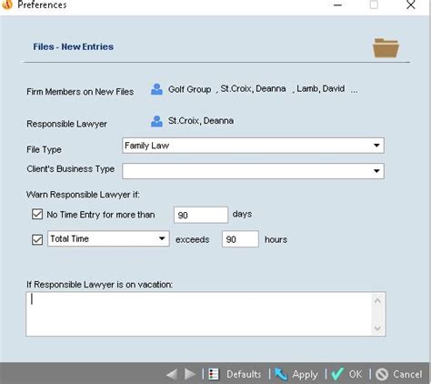 Error When Creating A New File In Amicus Attorney By Caret Abacusnext