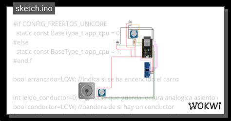 Tablero Carro Copy Wokwi Esp32 Stm32 Arduino Simulator