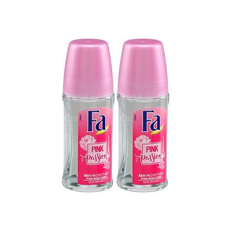 Fa Deodrant Roll On Pink Paradise 2 × 50 Ml Sharjah Co Operative Society