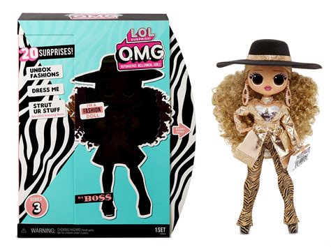 Lol Surprise Omg Da Boss Fashion Doll With 20 Surprises Designer